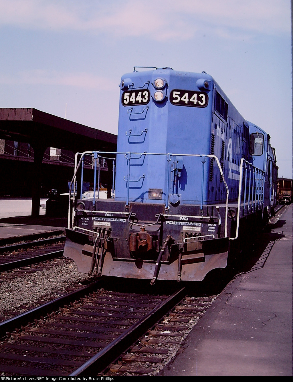 Conrail GP8 rebuild CR 5443 - 1985